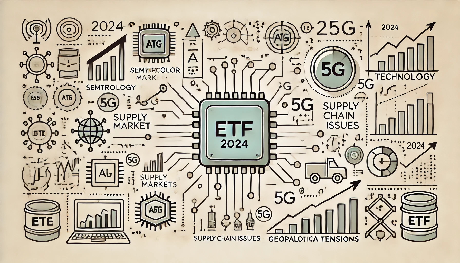 Semiconductor ETFs in 2024 - Financial Astrology by Rajeev Prakash