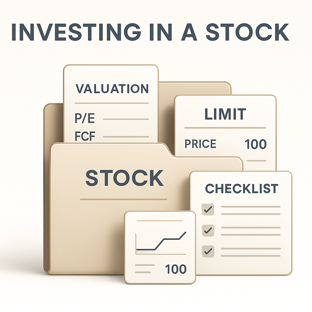 Investing in a Stock: 2025 Guide to Research, Valuation, Orders & Risk ...