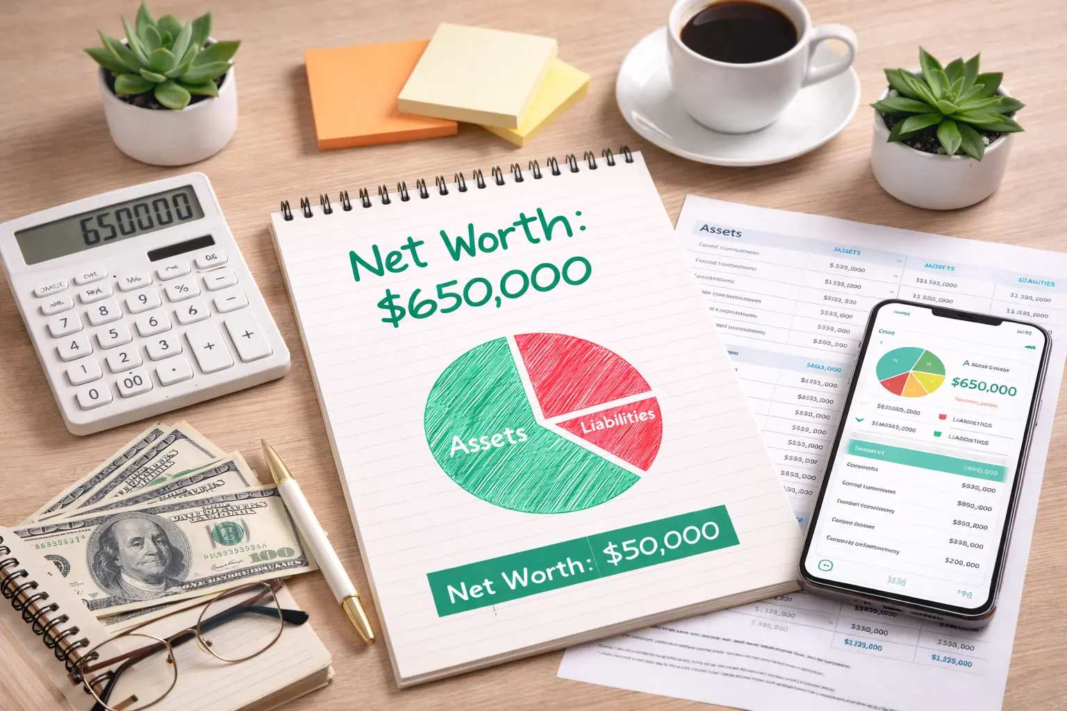 Current Net Worth Calculator: Measure Your Assets, Liabilities, and ...